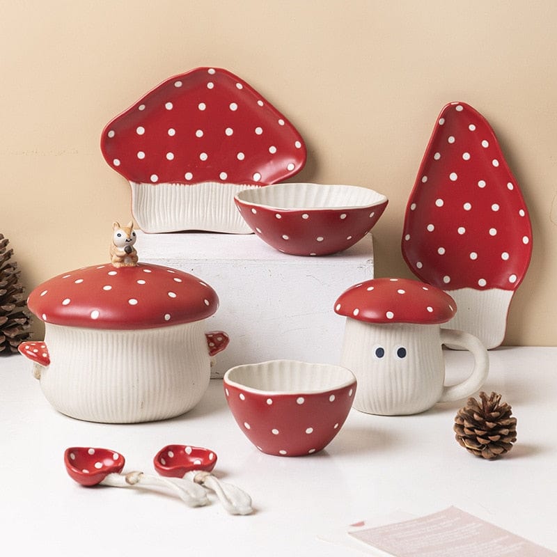 Mushroom Dinnerware Set – Baly Shop