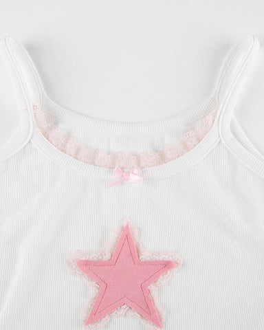 Midbury Rugged Star Crop Tank Top – Baly Shop