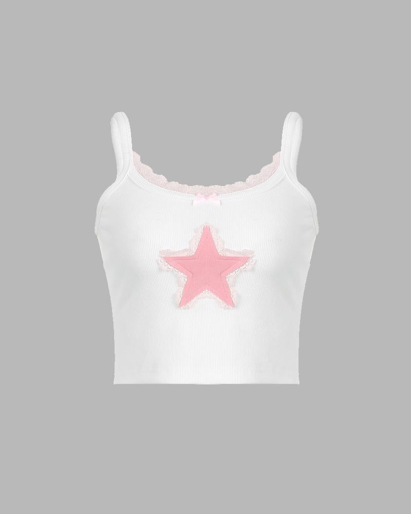 Midbury Rugged Star Crop Tank Top – Baly Shop